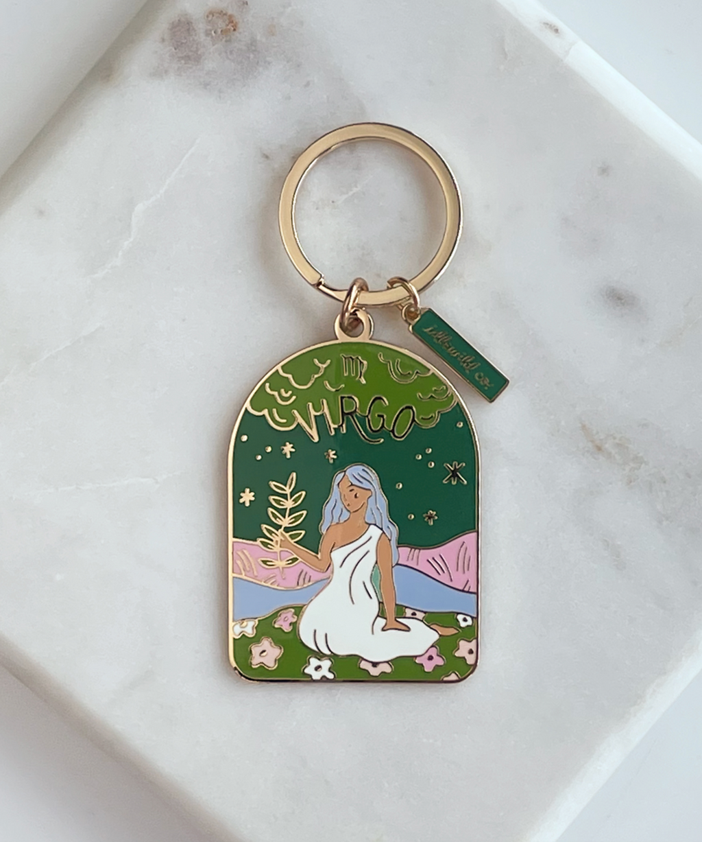 Virgo Keychain – Ashe Couture, Inc